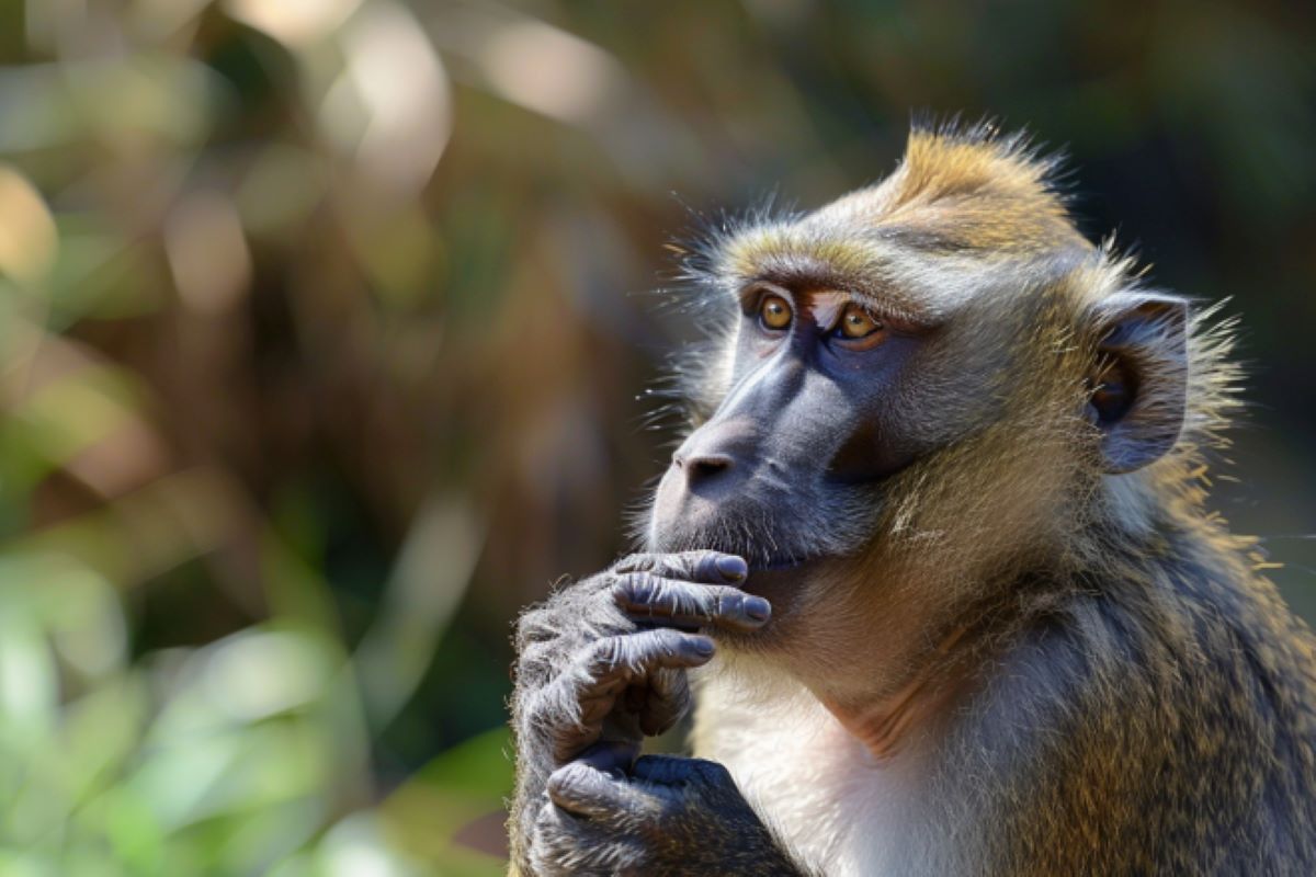 Baboons’ Brain Anatomy Predicts Hand Preference for Communication ...
